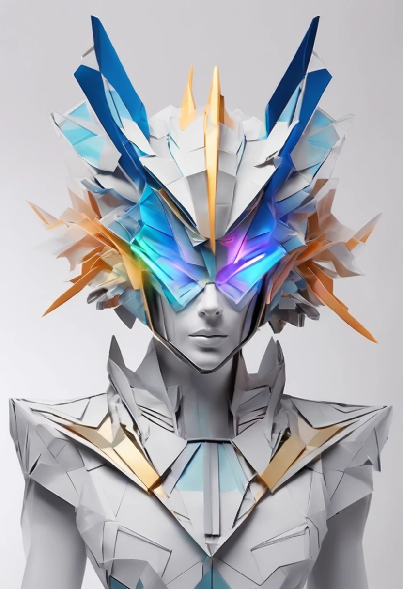Stable Diffusion Prompt: Futuristic costume and headpiece showcase ...