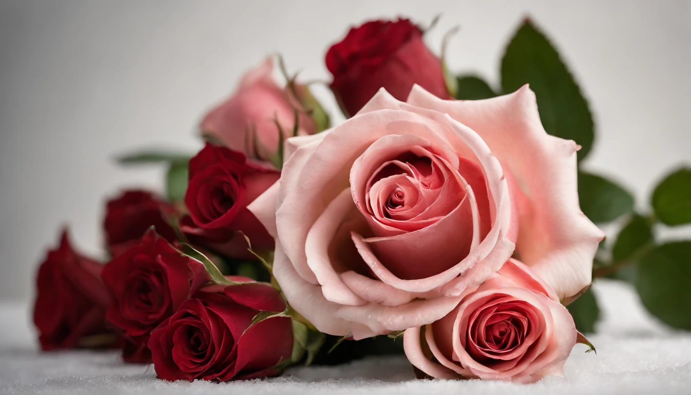 Stable Diffusion Prompt: A high-definition image of a bouquet of bold ...