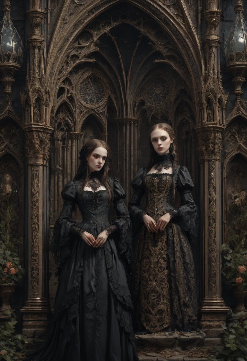 Stable Diffusion Prompt: Gothic aesthetic by Piotr Jaboński, best ...