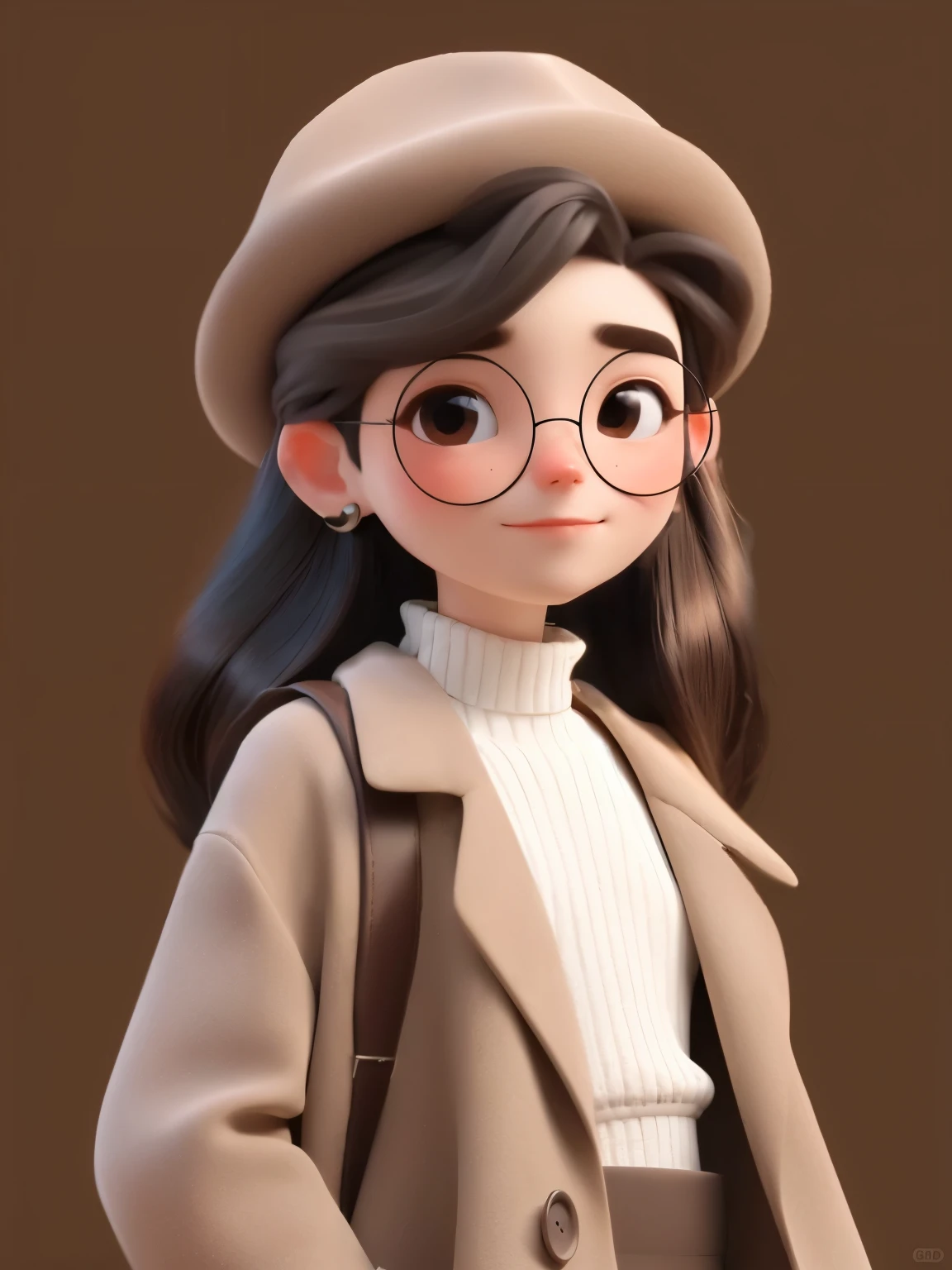 Stable Diffusion Prompt: A close up of a cartoon character wearing a ...