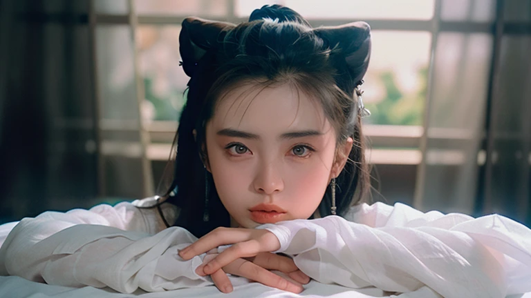 Stable Diffusion Prompt: Explore haunting tales of Wang Juxian and Ni Xiaochen's eerie encounters