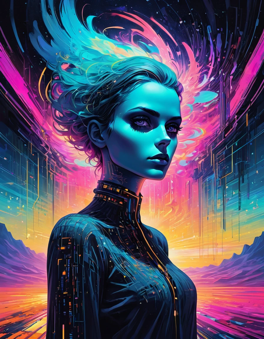 Stable Diffusion Prompt: Oil on canvas fuels digital art's divine muse ...