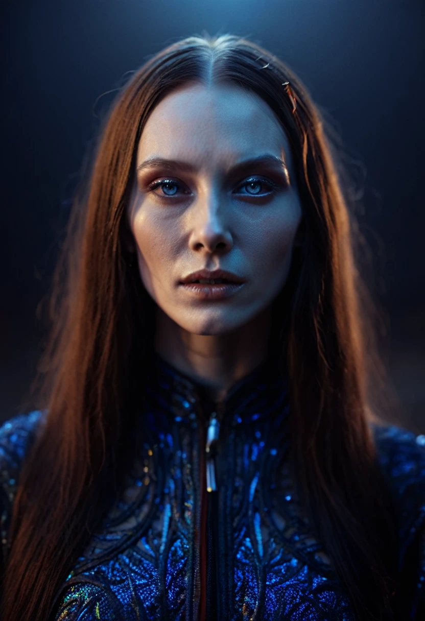 Stable Diffusion Prompt: Fashionable of androgynous alien looking witch ...