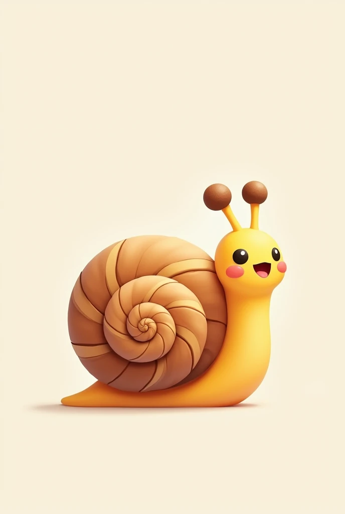 Stable Diffusion Prompt: Spiral snail emoji symbolizes patience and slow progress