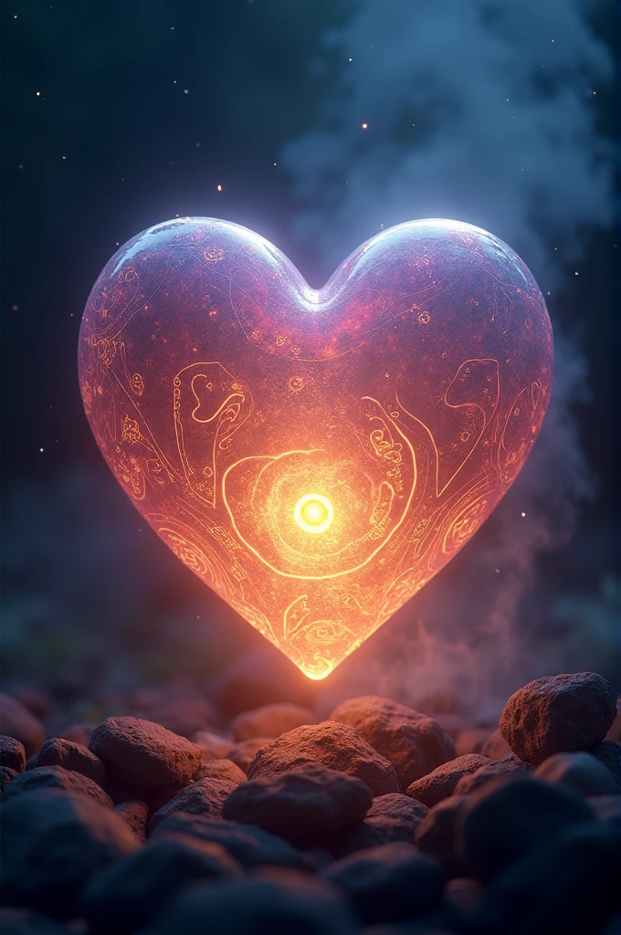 Stable Diffusion Prompt: Craft a heart-shaped treasure chest for unique ...