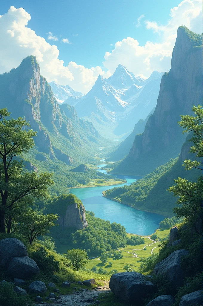 Stable Diffusion Prompt: Landscape