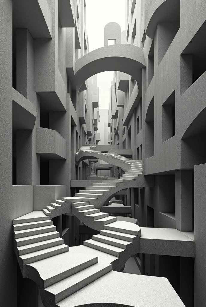 Stable Diffusion Prompt: Escher-style optical illusions blend ...