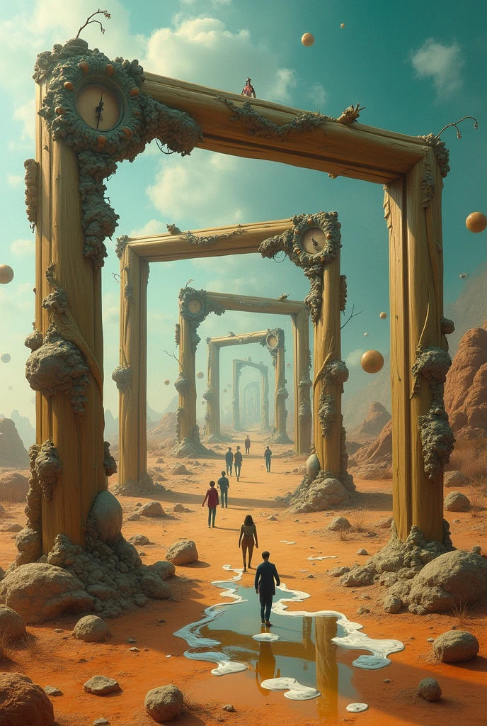 Stable Diffusion Prompt: Sure! "Transforming Salvador Dalí" likely refers to the evolution or ...