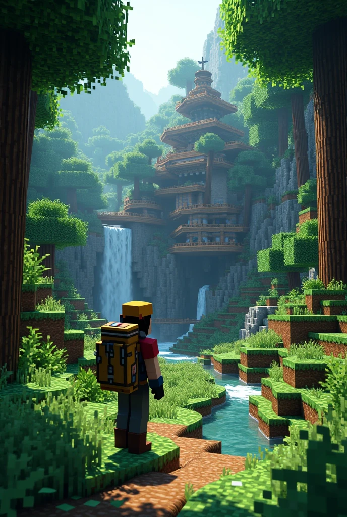 Stable Diffusion Prompt: Minecraft Survival is a game mode where ...