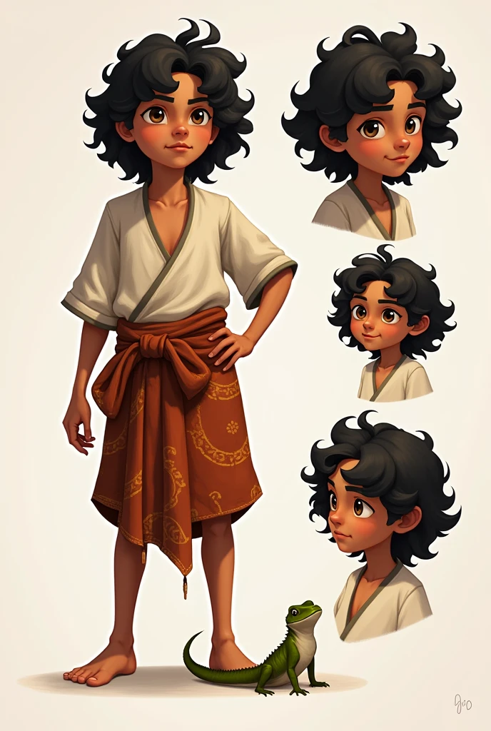 Stable Diffusion Prompt: Create a detailed character design sheet for ...