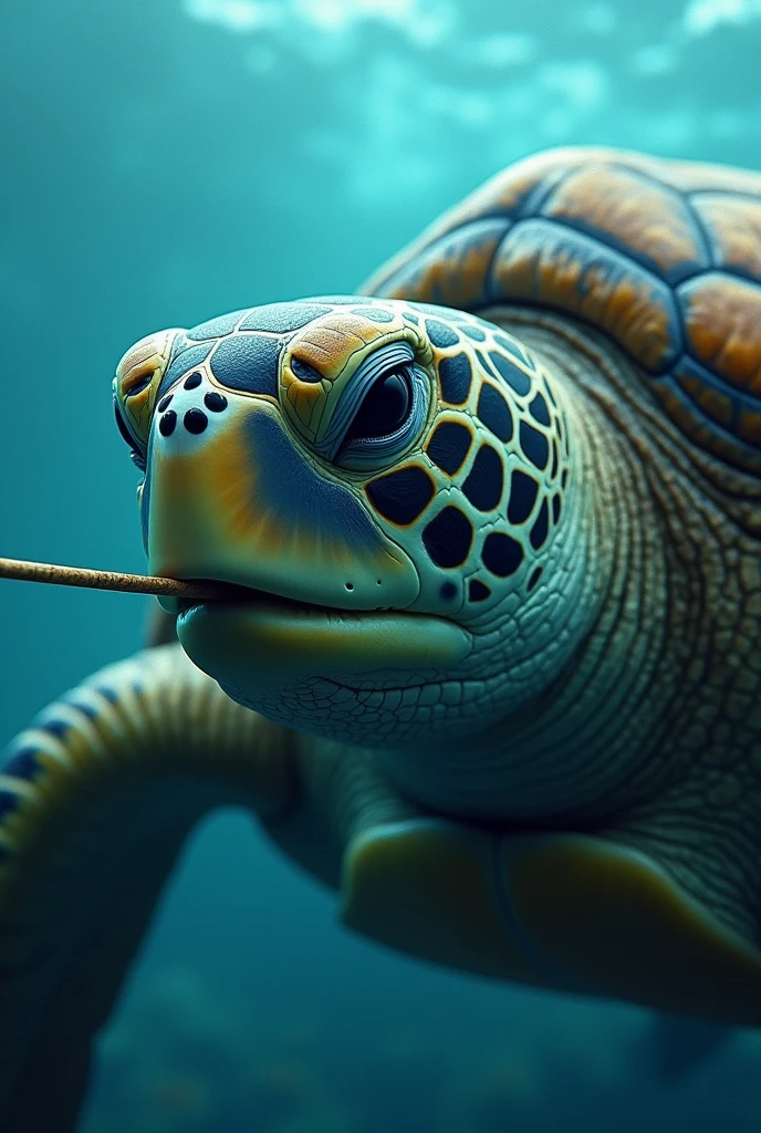 Stable Diffusion Prompt: A big sea turtle, extremely detailed ...