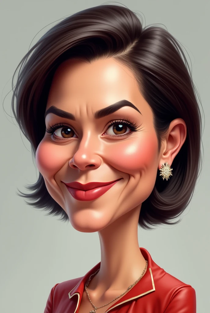 Stable Diffusion Prompt: Sarah Duterte caricature: Bold, outspoken ...