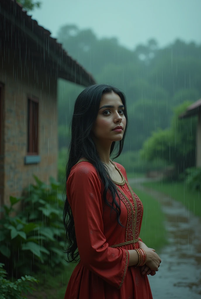 Stable Diffusion Prompt: Rainy, dark weather vibes in Pakistan with a ...