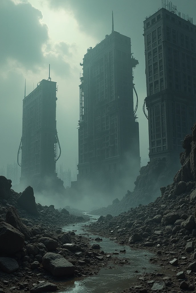 Stable Diffusion Prompt: Solo building destruction images showcase ...