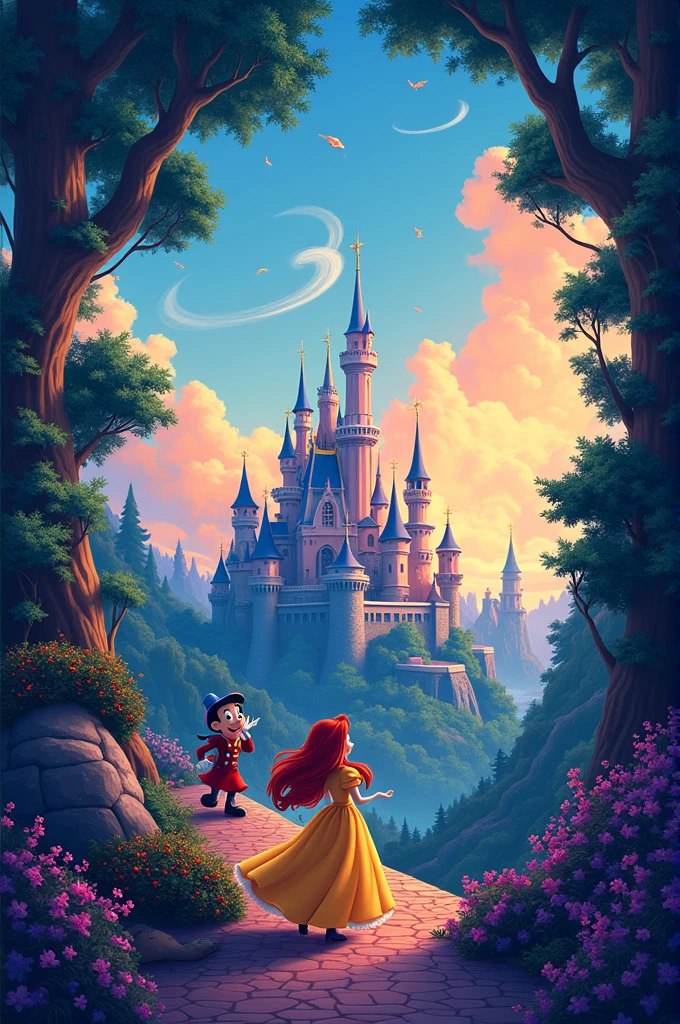 Stable Diffusion Prompt: Disney poster showcases magic, adventure, and ...