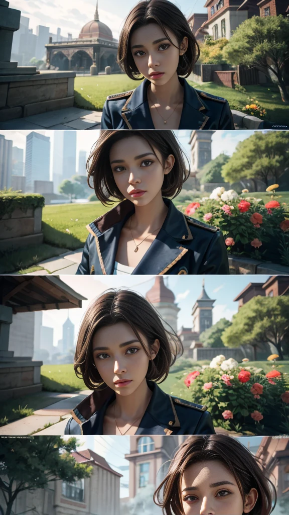 Stable Diffusion Prompt: Bing woman's garden of flowers digital ...