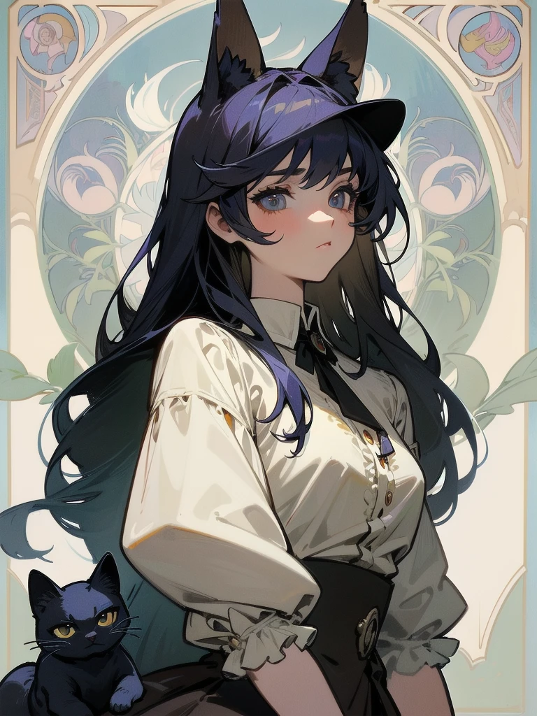 Stable Diffusion Prompt: Absurdres pretty girl with slim, perfect upper ...