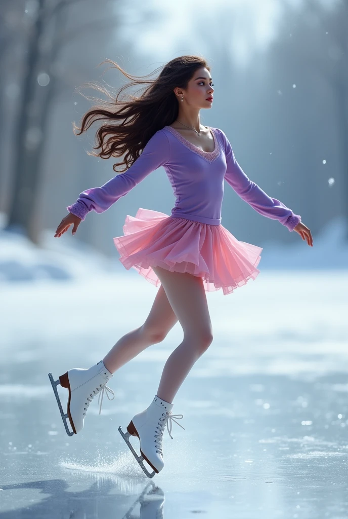 Stable Diffusion Prompt: Brown-skinned woman with long dark hair ...