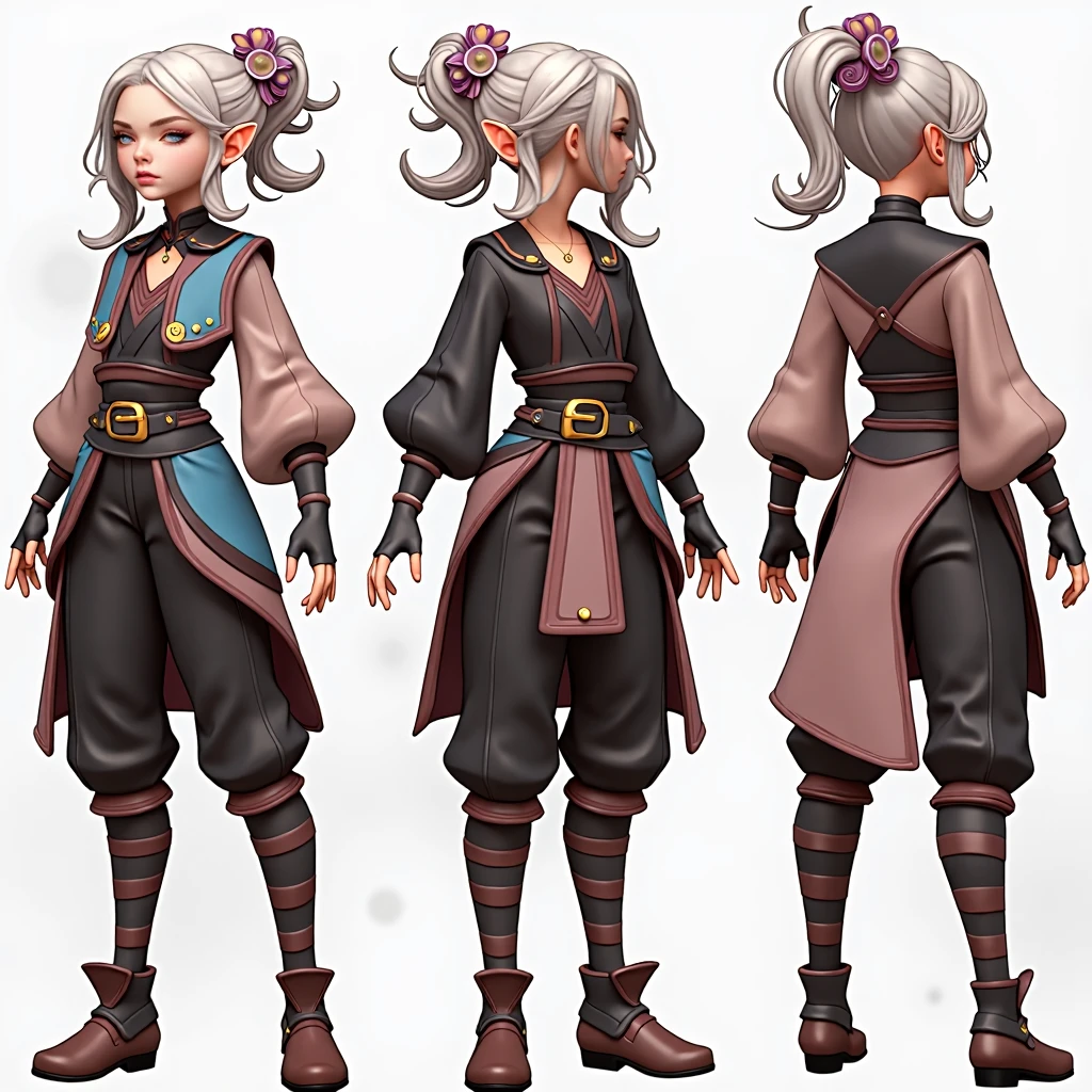 Stable Diffusion Prompt: Stylized girl character for 3D game, cartoon ...