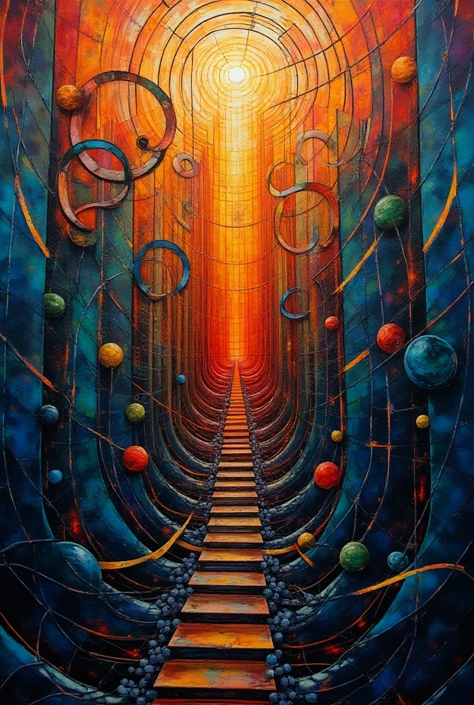 Stable Diffusion Prompt: Unique 3D intersections and lines shape ...