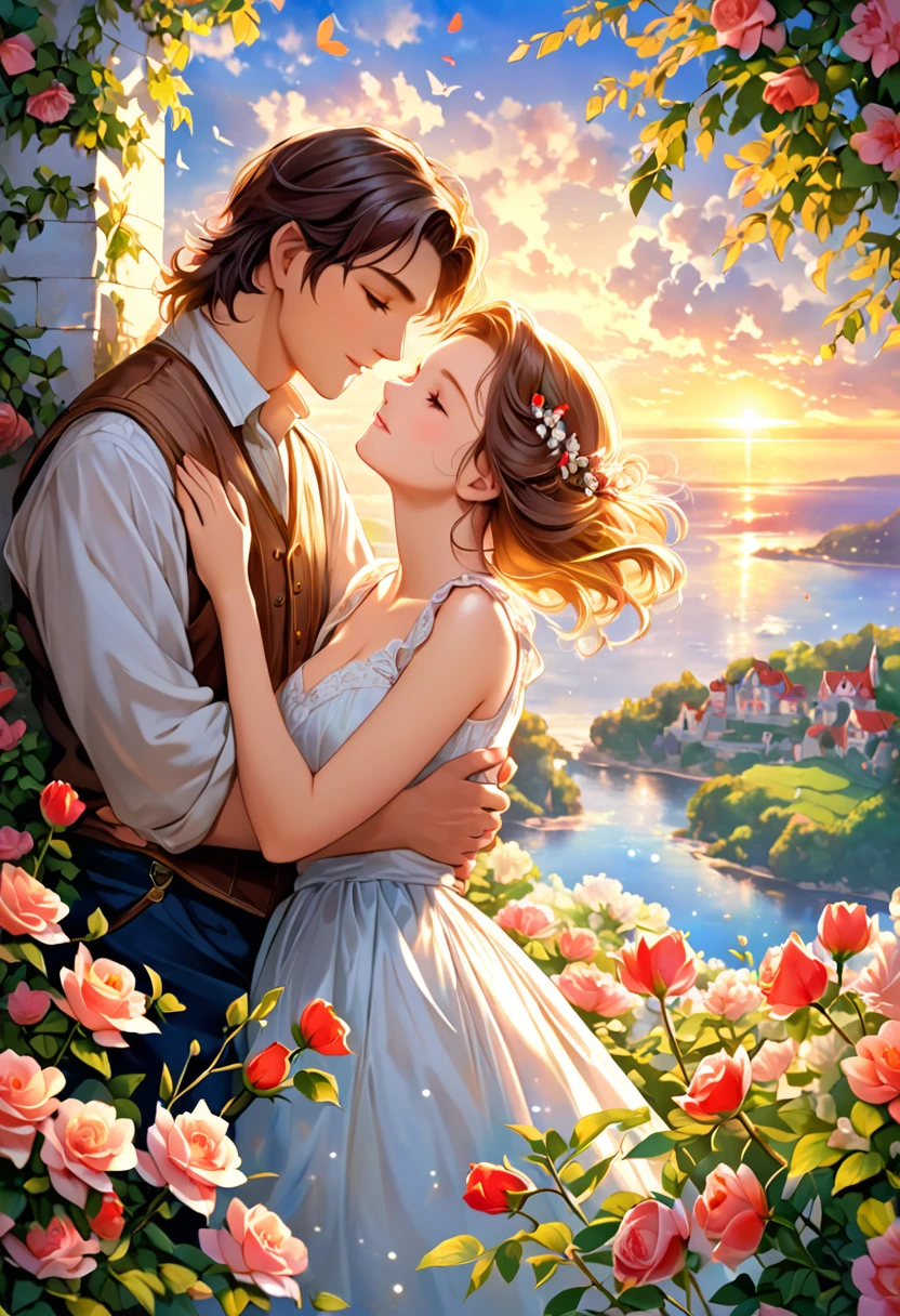 Stable Diffusion Prompt: Eternal beauty: romantic dream of a lover's ...