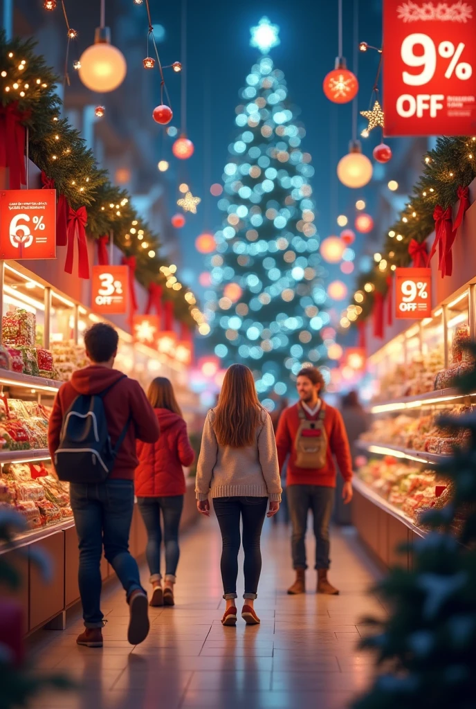 Stable Diffusion Prompt: Festive Christmas deals: Huge discounts on ...