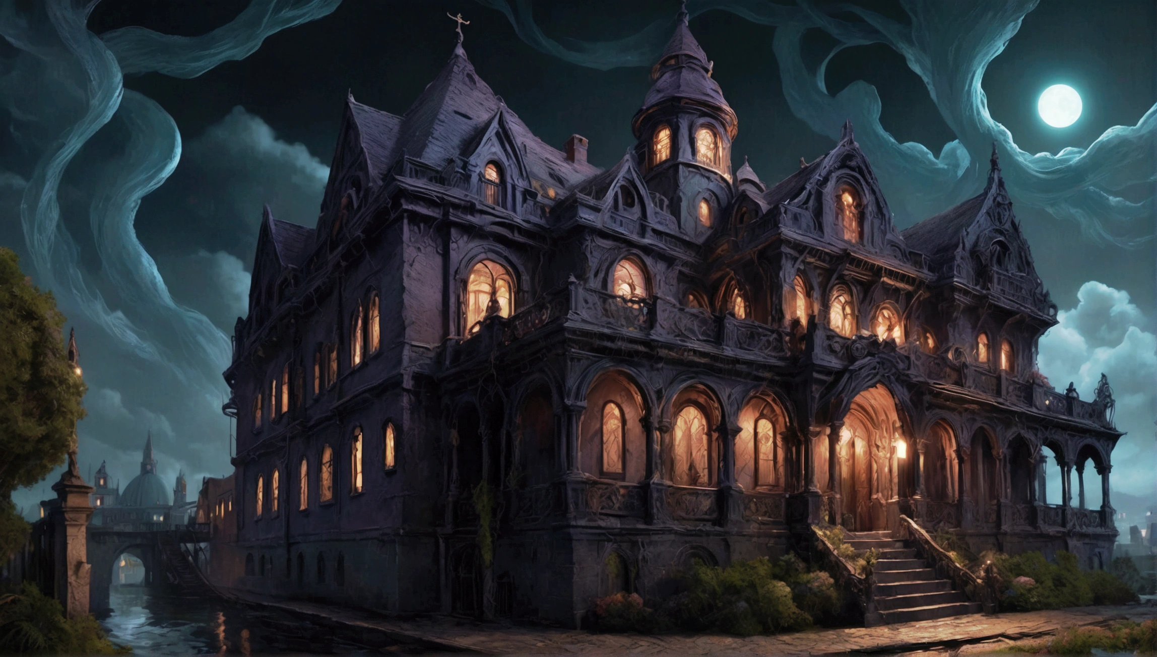 Stable Diffusion Prompt: Eldritch horror: mysterious, dark entity from ...