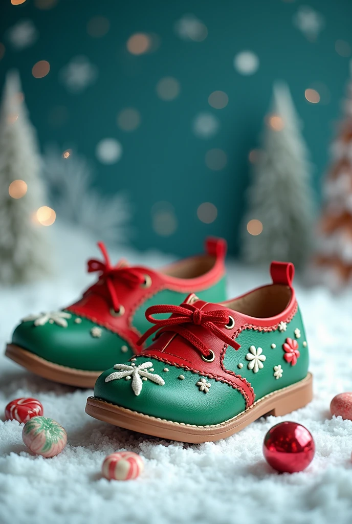 Stable Diffusion Prompt: Arafed toddler with balloon in Santa hat ...