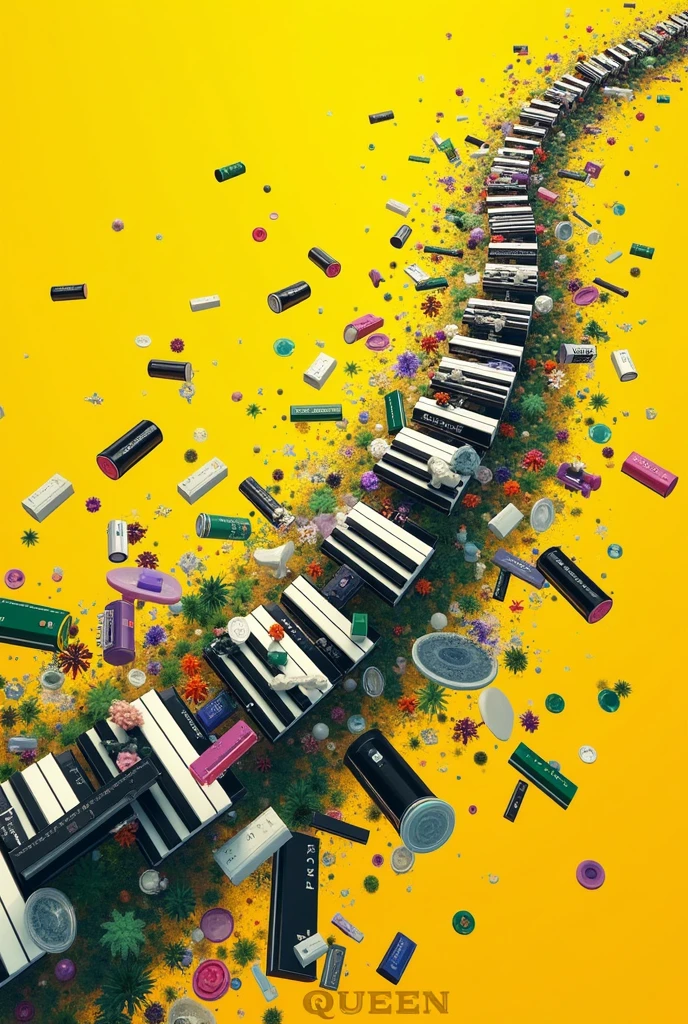 Stable Diffusion Prompt: Queen's iconic "News of the World" album ...