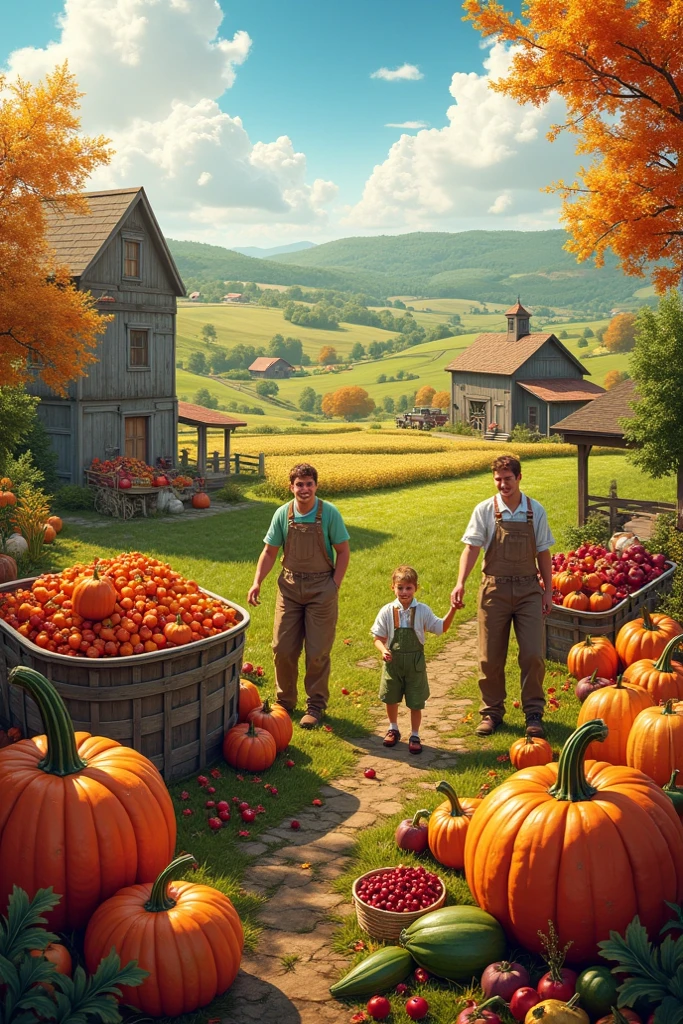 Stable Diffusion Prompt: Discover stunning harvest images for your agricultural projects