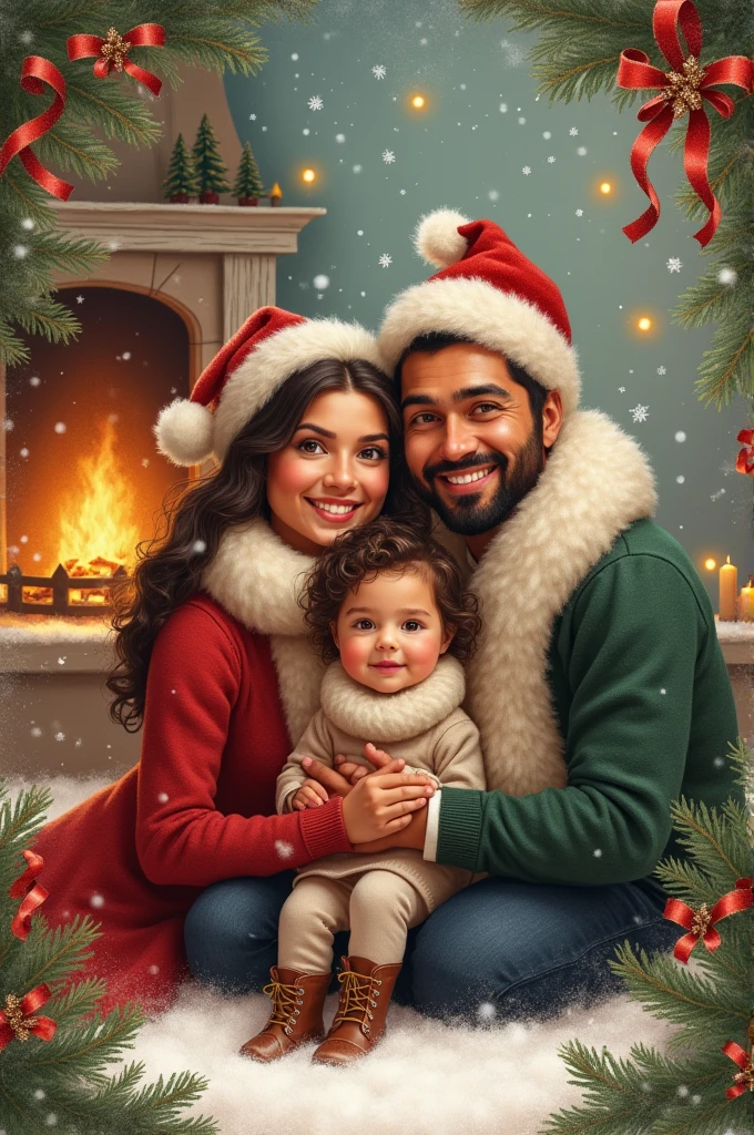 Stable Diffusion Prompt: Christmas blessings from Ing. Obed Martínez ...