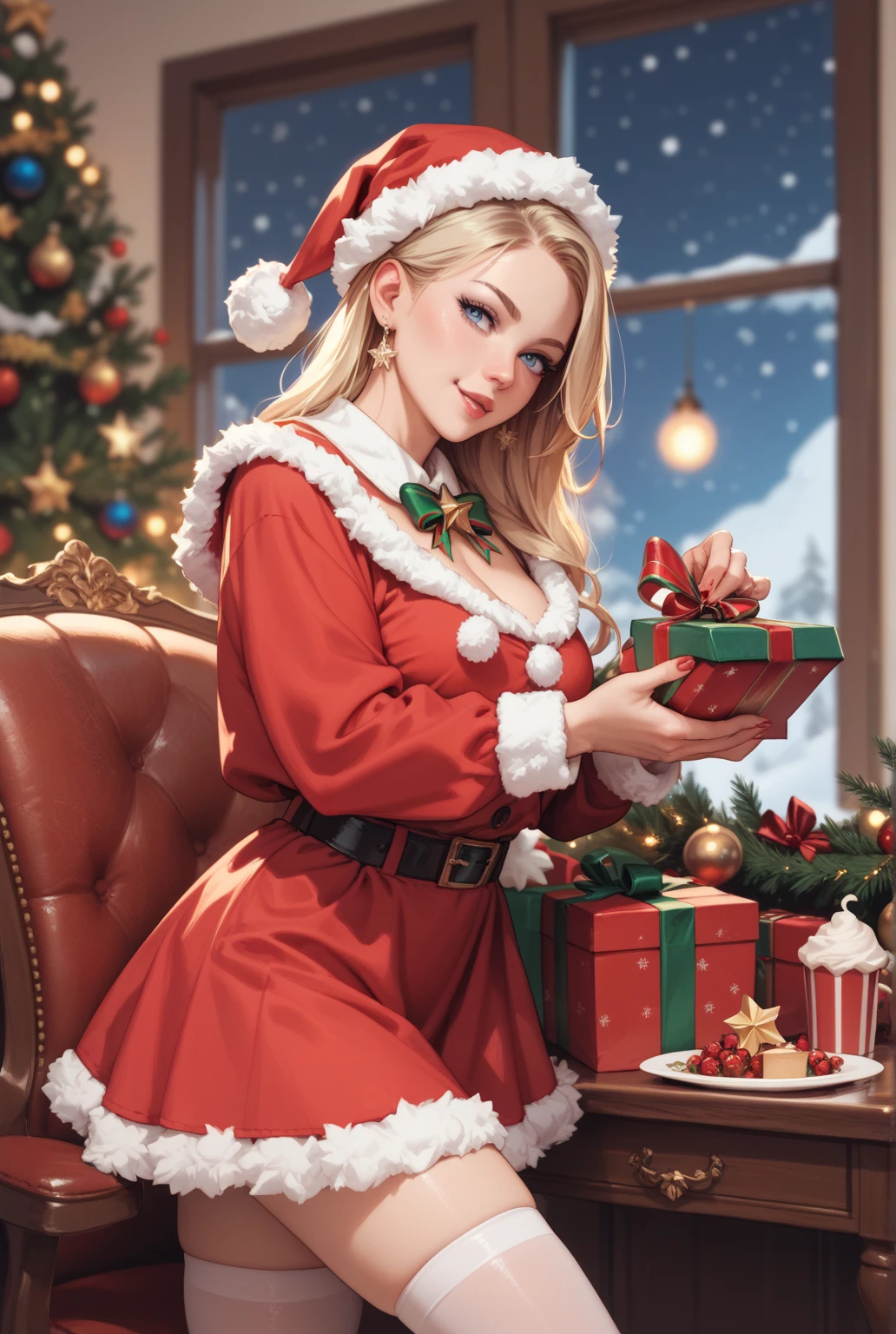 Stable Diffusion Prompt: Santa Claus, the jolly gift-giver, embodies ...