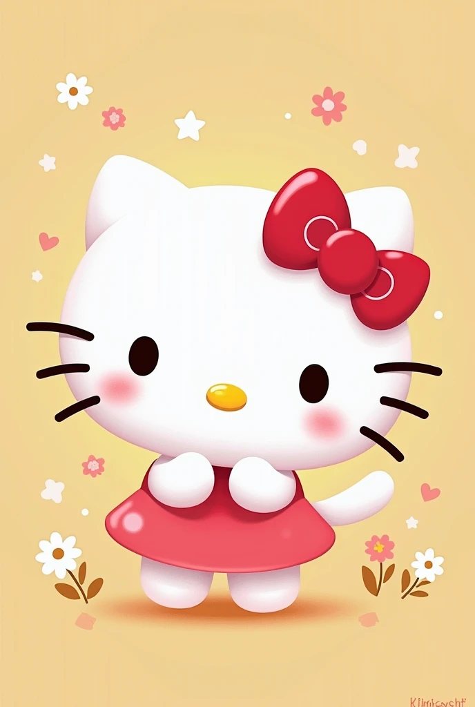 Stable Diffusion Prompt: Hello Kitty: Iconic kawaii character inspiring ...