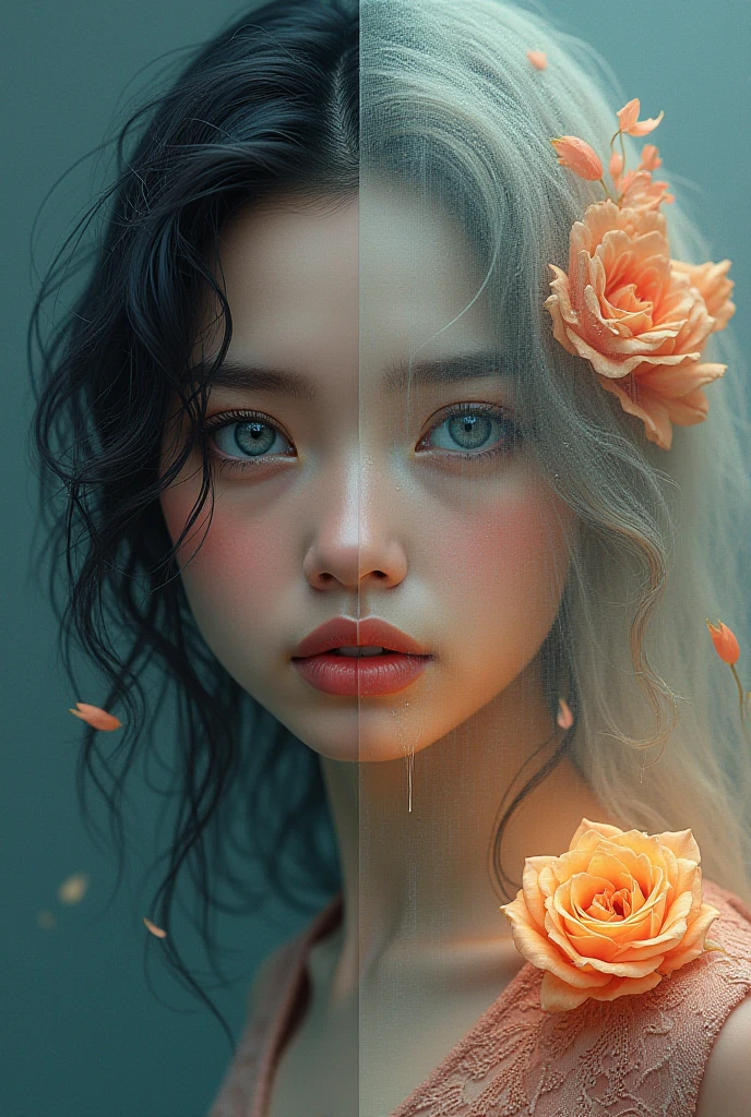 Stable Diffusion Prompt: Request to merge both images efficiently for ...