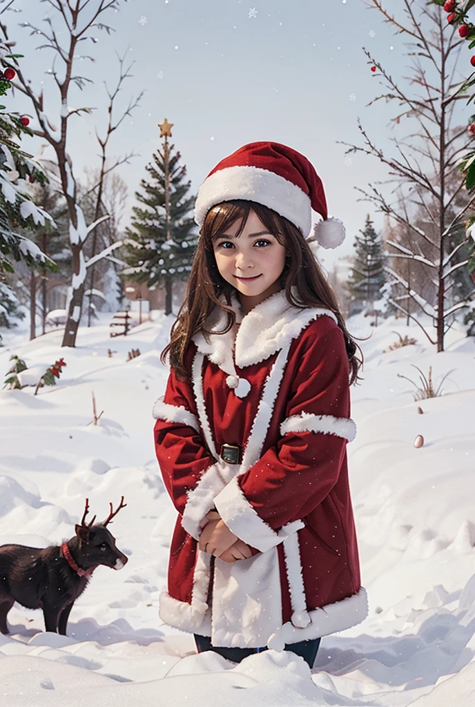 Stable Diffusion Prompt: Charming Christmas illustration capturing ...