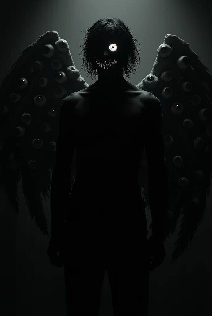 Stable Diffusion Prompt: Generate a picture: a dark, pitch-black room ...