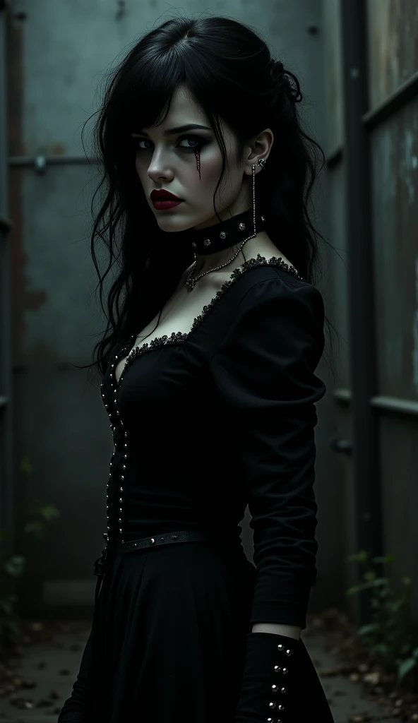 Stable Diffusion Prompt: goth girl