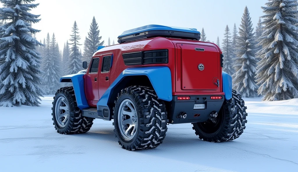 Stable Diffusion Prompt: "Stunningly realistic 3D render of the rear ...