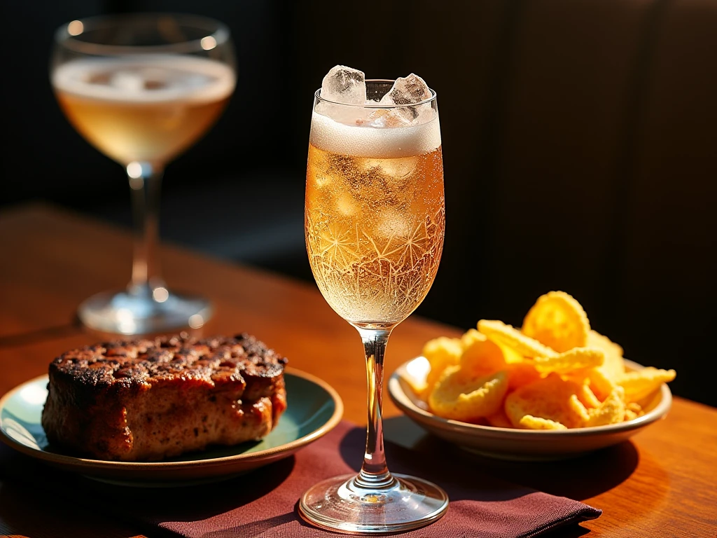 Stable Diffusion Prompt: On table with complete with delicate froth and ...