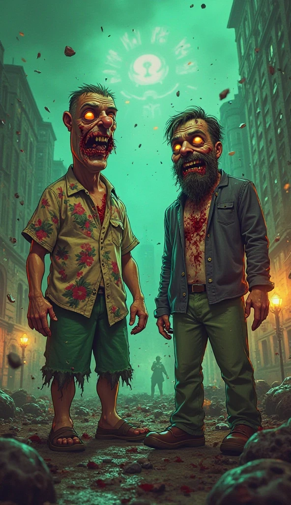 Stable Diffusion Prompt: "A dramatic, horror-style digital painting of ...