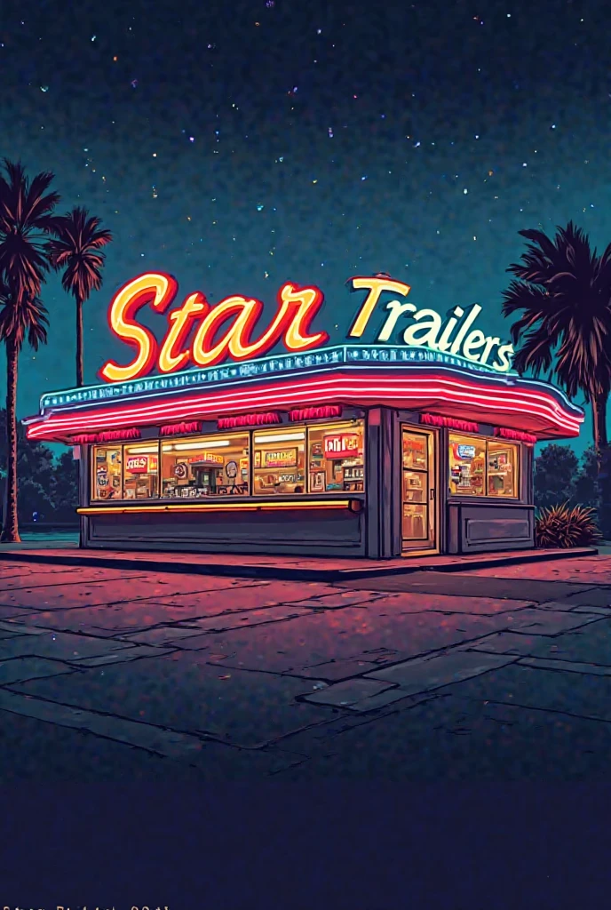 Stable Diffusion Prompt: Make me a logo that says Star Trailers and ...