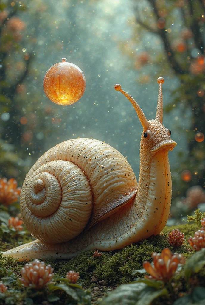 Stable Diffusion Prompt: Mansana snail poop: natural organic fertilizer ...