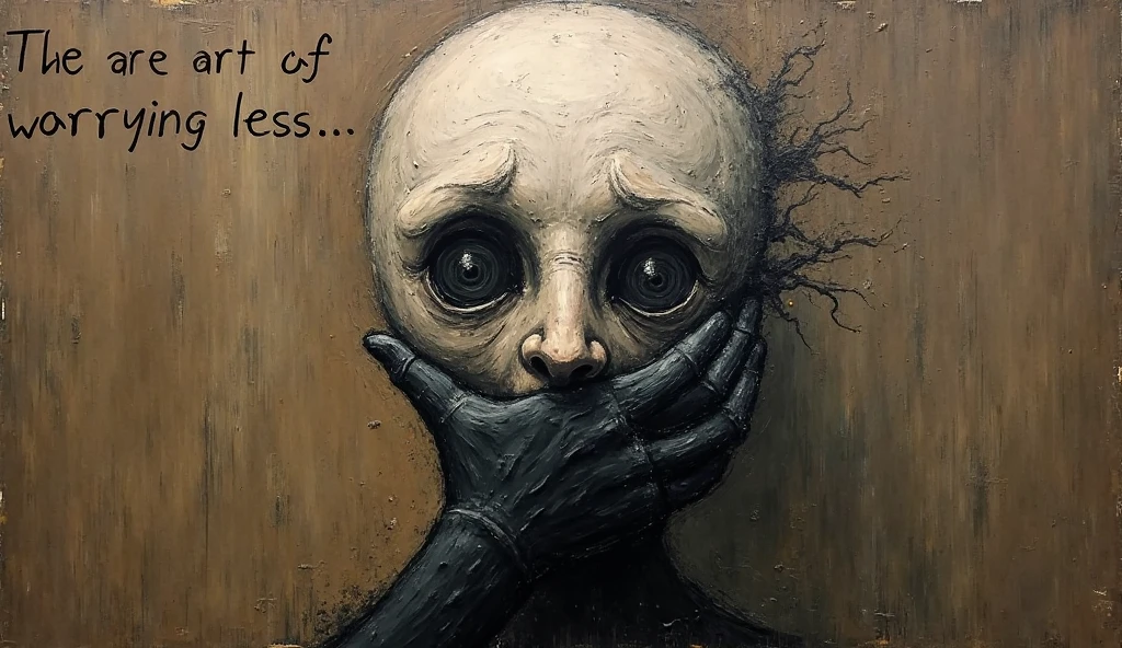 Stable Diffusion Prompt: A surreal, abstract painting of a humanoid ...