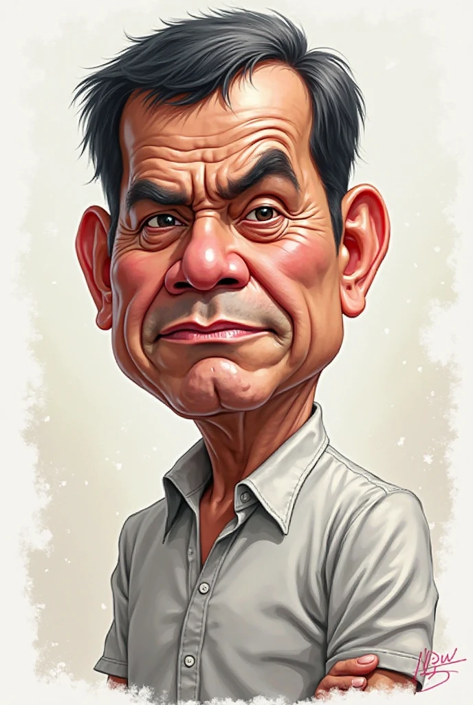 Stable Diffusion Prompt: President rodrigo duterte in cartoons plain ...