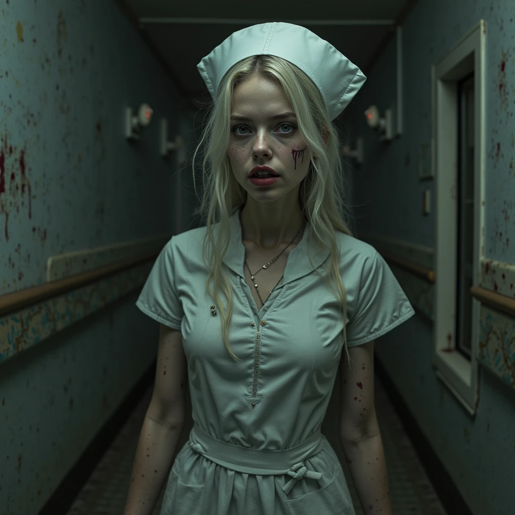 Stable Diffusion Prompt: Nurse appearance in H.P. Lovecraft's "Mulheres ...