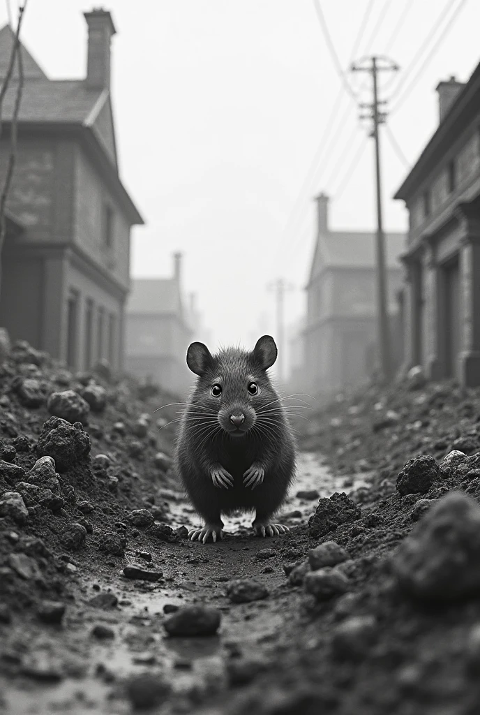 Stable Diffusion Prompt: Rat without a cage: poignant WWI survival ...