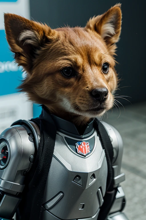 Stable Diffusion Prompt: Griffin's half-robot animal mascot symbolizes ...