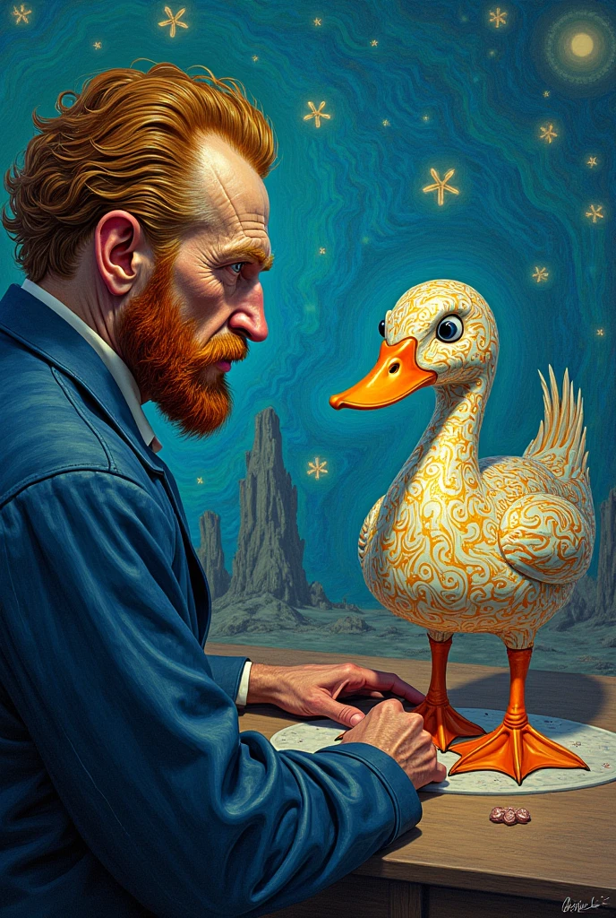 Stable Diffusion Prompt: Van Gogh-inspired NFT creator seals wild suit ...