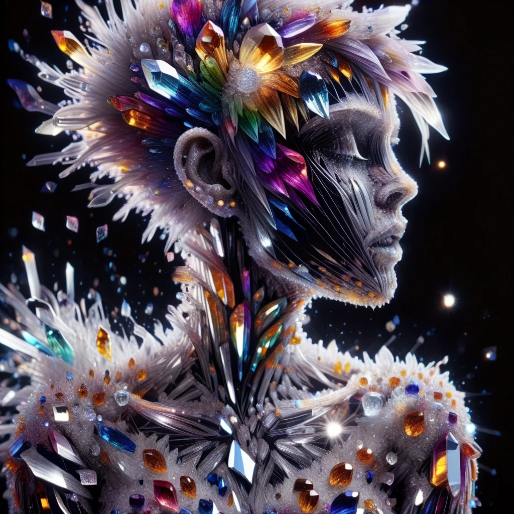 Stable Diffusion Prompt: Dreamy abstract surrealism blending surreal elements for mesmerizing art