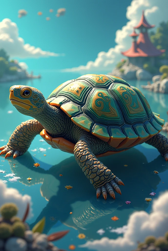 Stable Diffusion Prompt: Combine turtle logo with anime for unique ...